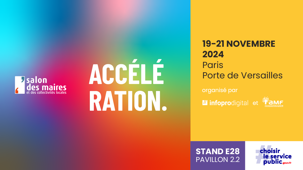 La DGAFP et son équipe Choisir le service public participent au salon des maires à la Porte de ...